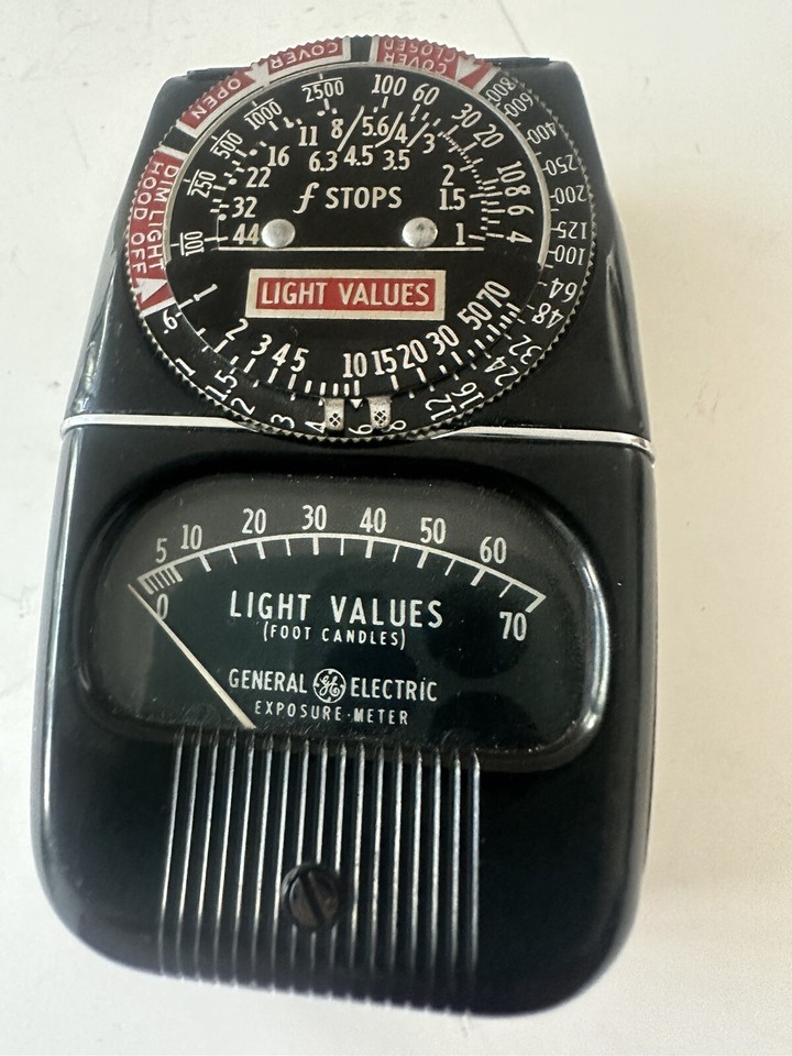 GE DW-48 Exposure Meter – 1950s General Electric Light Meter – Untested ...