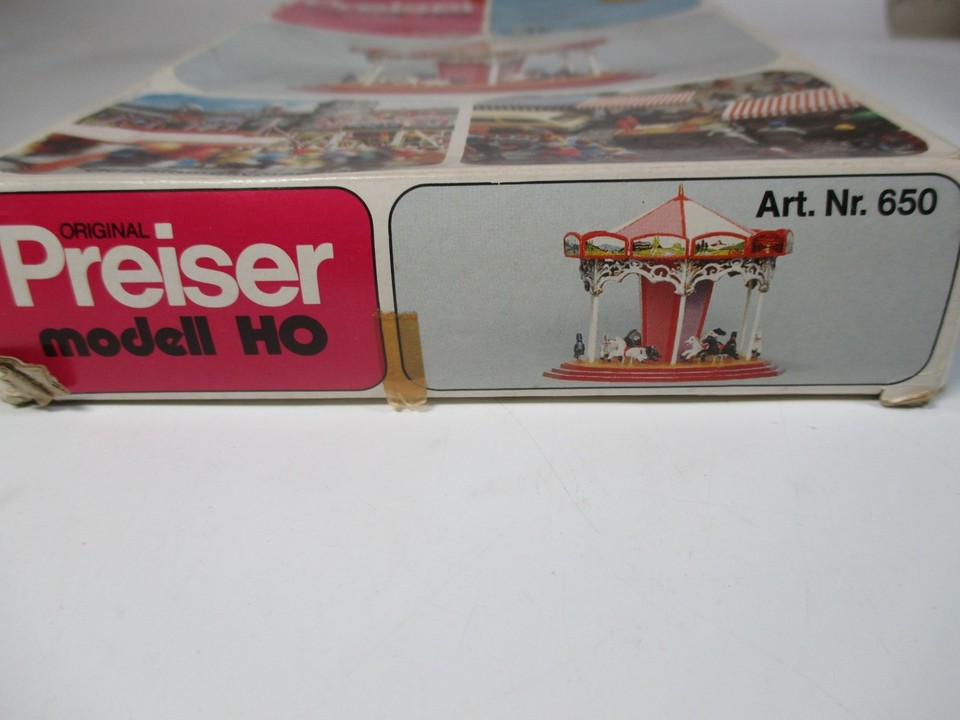 Preiser Carousel Kit HO Unbuilt | eBay
