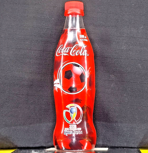 COCA-COLA * Coke 500 ml Glass Bottle *** 2002 FIFA World Cup Soccer ...