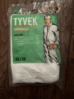 New Pro Line Protection Tyvek Coverall Heavy duty Size 2X/3X | eBay
