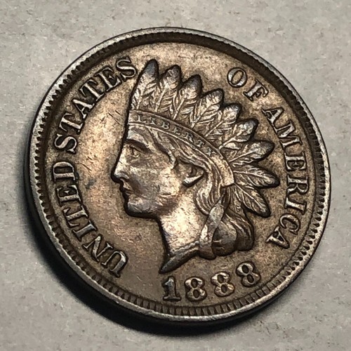 1888 INDIAN HEAD U.S. one cent. XF. ne1 | eBay
