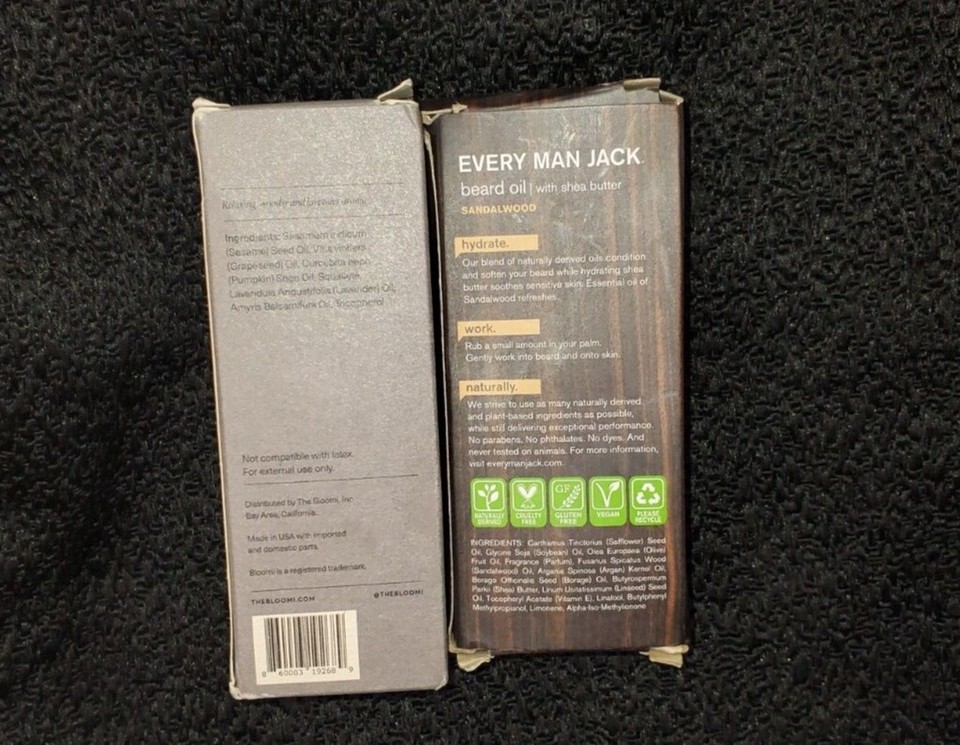 PAMPER YOUR MAN Bundle ( 2 items )1 Bloomi Body Oil & 1 Every Man Jack ...