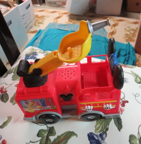 Vintage Disney Mickey Mouse Clubhouse Fire Truck Engine | eBay