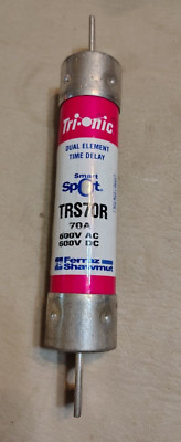 FERRAZ SHAWMUT TRI-ONIC TRS70R- 70AMP, 600V, CLASS RK5 FUSE | eBay