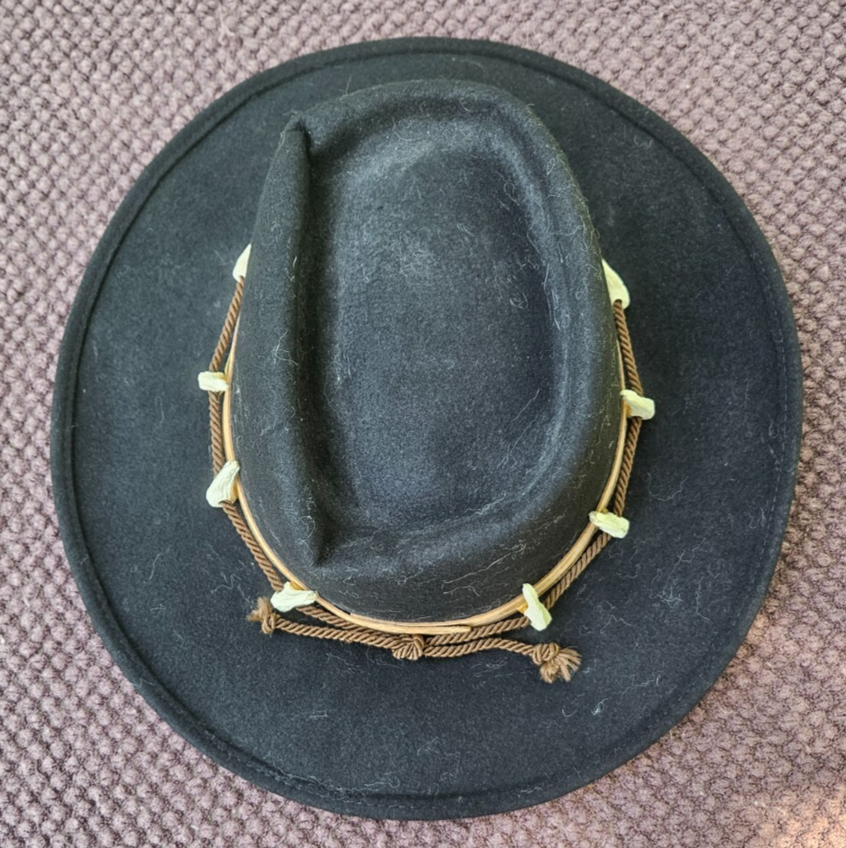 Official Crocodile Dundee II Hat X-Large 100% Wool WPL5923 Made in USA ...