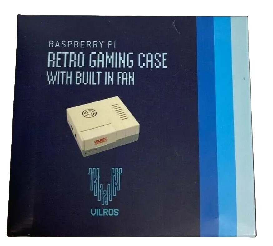 Vilros Raspberry Pi Retro Gaming Case With Built In Fan For PI 2 and 3 ...