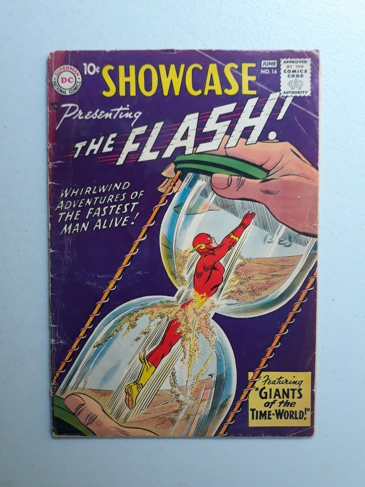 Showcase Comics 14 The Flash DC Comics 1958 | eBay