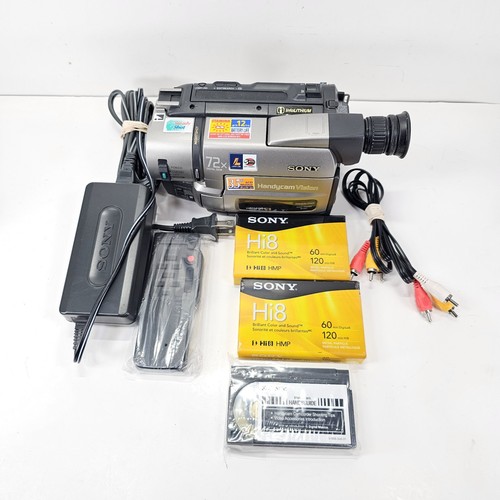 Sony CCD-TRV85 Stereo HI8 8mm Video8 Camcorder VCR Player Video ...