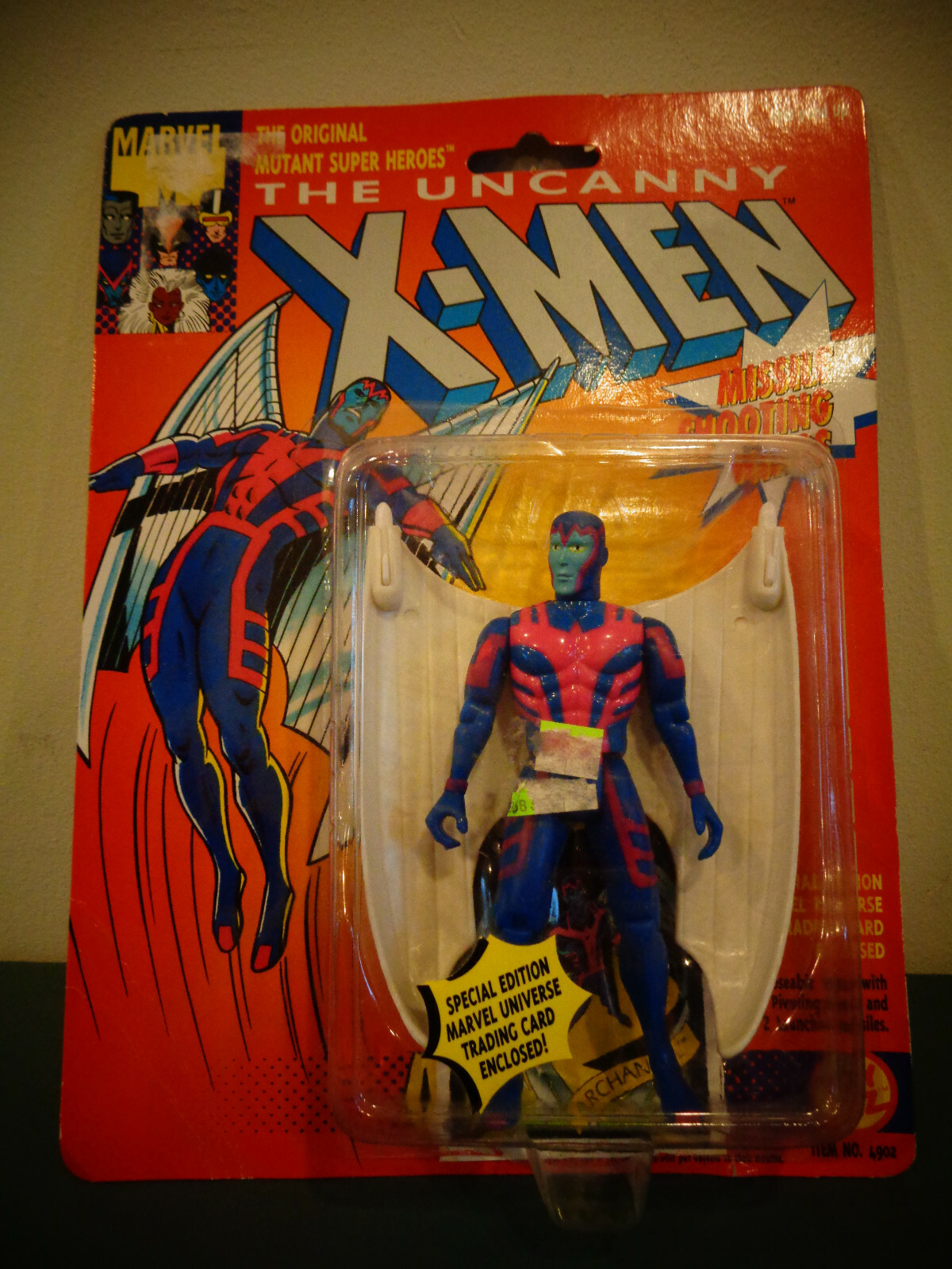 MARVEL MUTANT SUPER HEROES UNCANNY X-MEN ARCHANGEL MISSILE SHOOTING ...