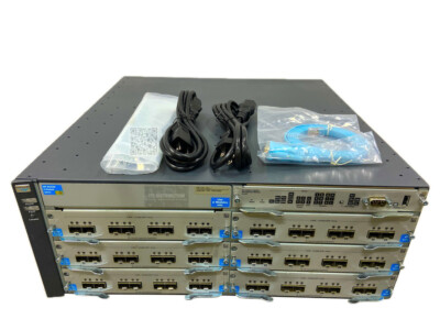 J8697A I LOADED HP ProCurve 5406zl Managed Ethernet Switch J9538A ...