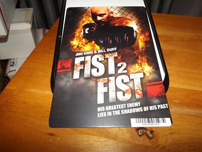FIST 2 FIST DISPLAY BACKER CARD (not a dvd) 5.5" X 8" NO MOVIE | eBay