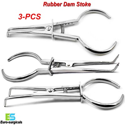 Stokes Rubber Dam Plier Restorative Forceps Surgical Instruments Dental ...