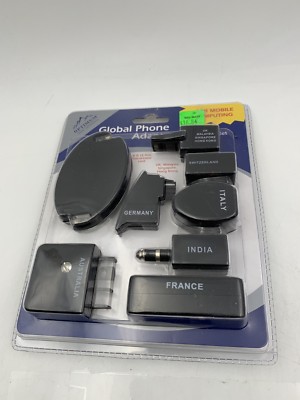 NEW Optimum Travel Accessories Global Phone Adapter Kit 8 Piece Set ...