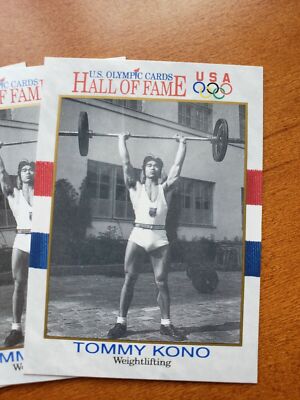 Tommy Kono Team USA Weightlifting Collection of 6 Cards Hawaii | eBay