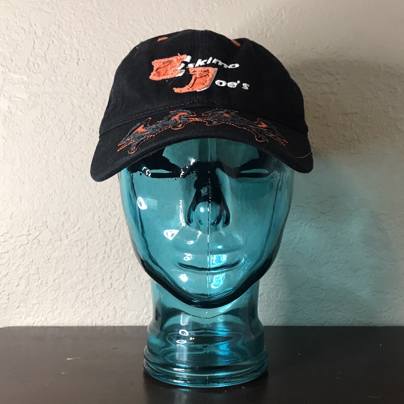 Eskimo Joe’s Baseball Cap Garment Washed Hat Black St… - Gem