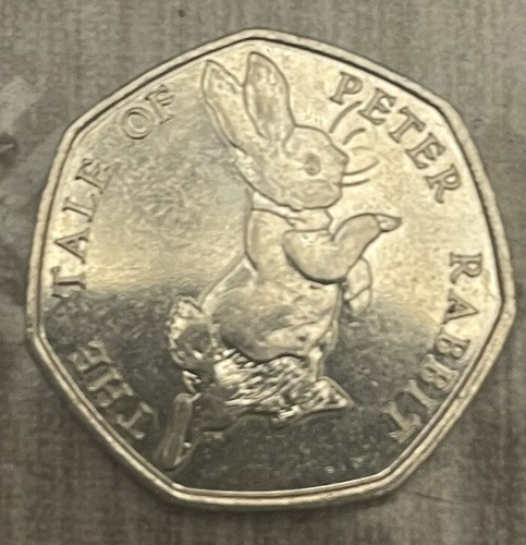 The Tale of Peter Rabbit Beatrix Potter 50p Coin 2017 Rare | eBay UK