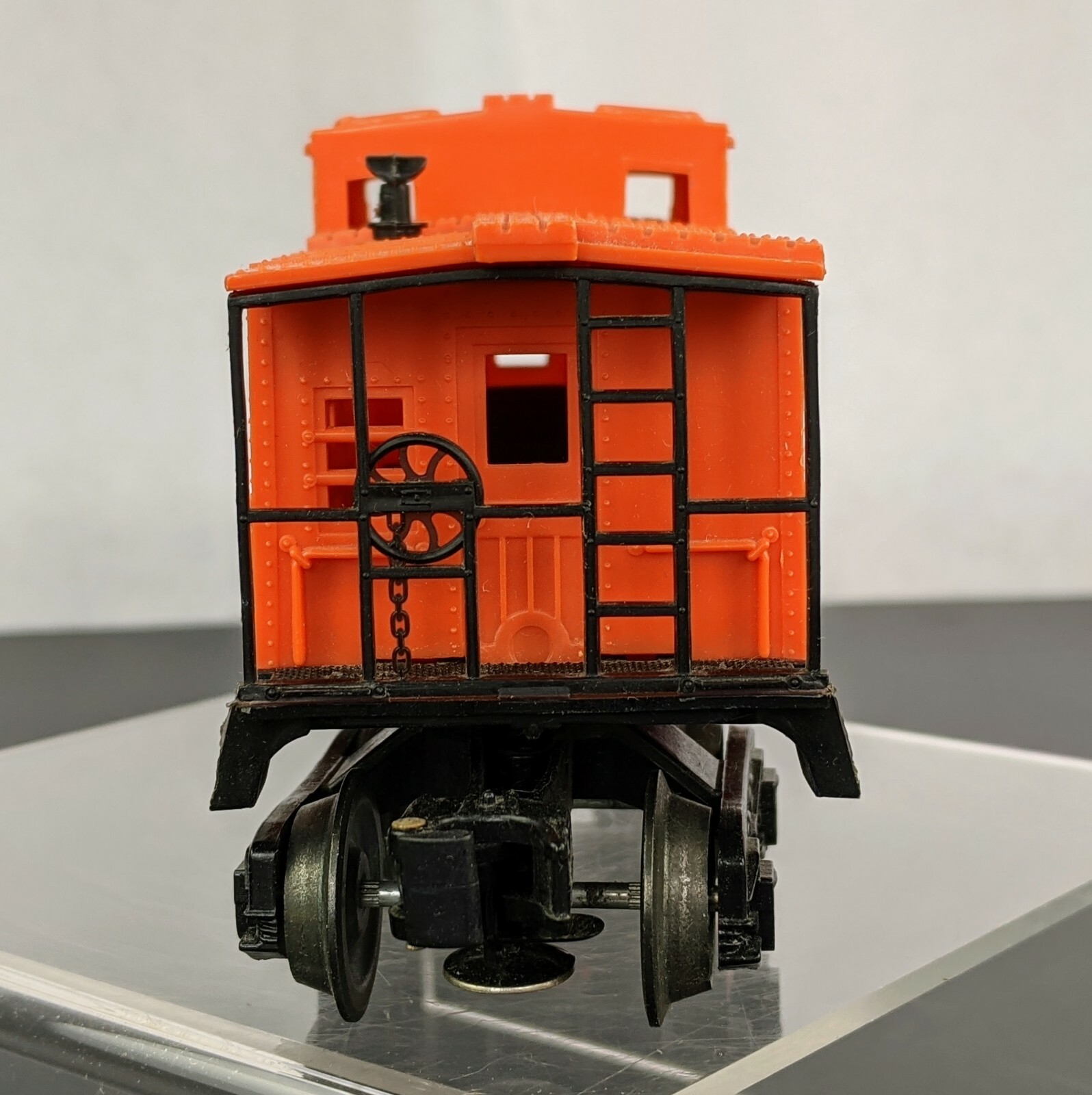 VTG Lionel Lines Orange Train 9059 Caboose Railroad Locomotive Toy Prop ...
