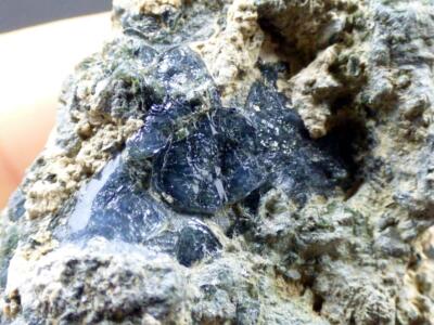 FD MINERALS: Natural BLUE QUARTZ on matrix - Malaga - Andalucia - Spain ...