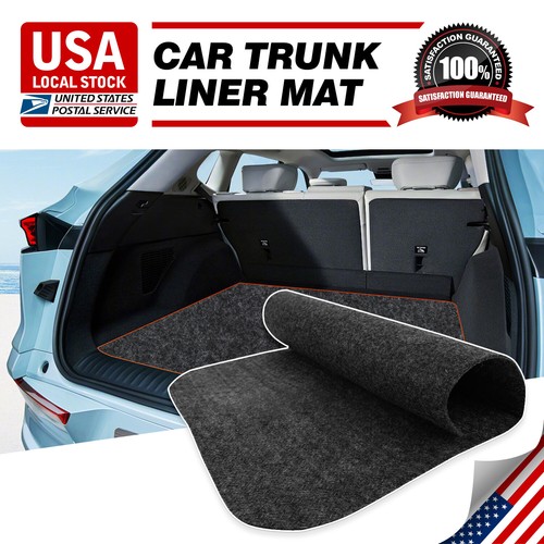 Gray Cars Replacement Under-felt Carpet Auto Floor Trunk Liner ...