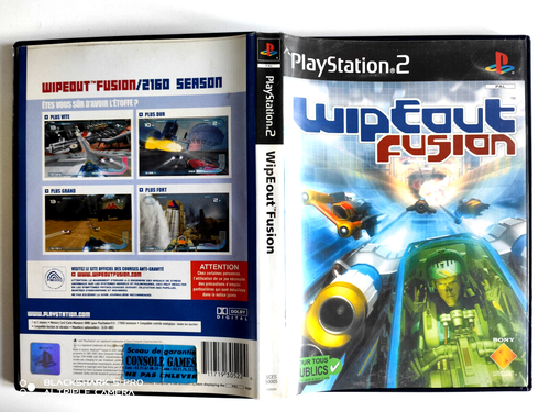 JEU PLAYSTATION 2 WIPEOUT FUSION SONY PAL FRANCE PS2 avec NOTICE ...