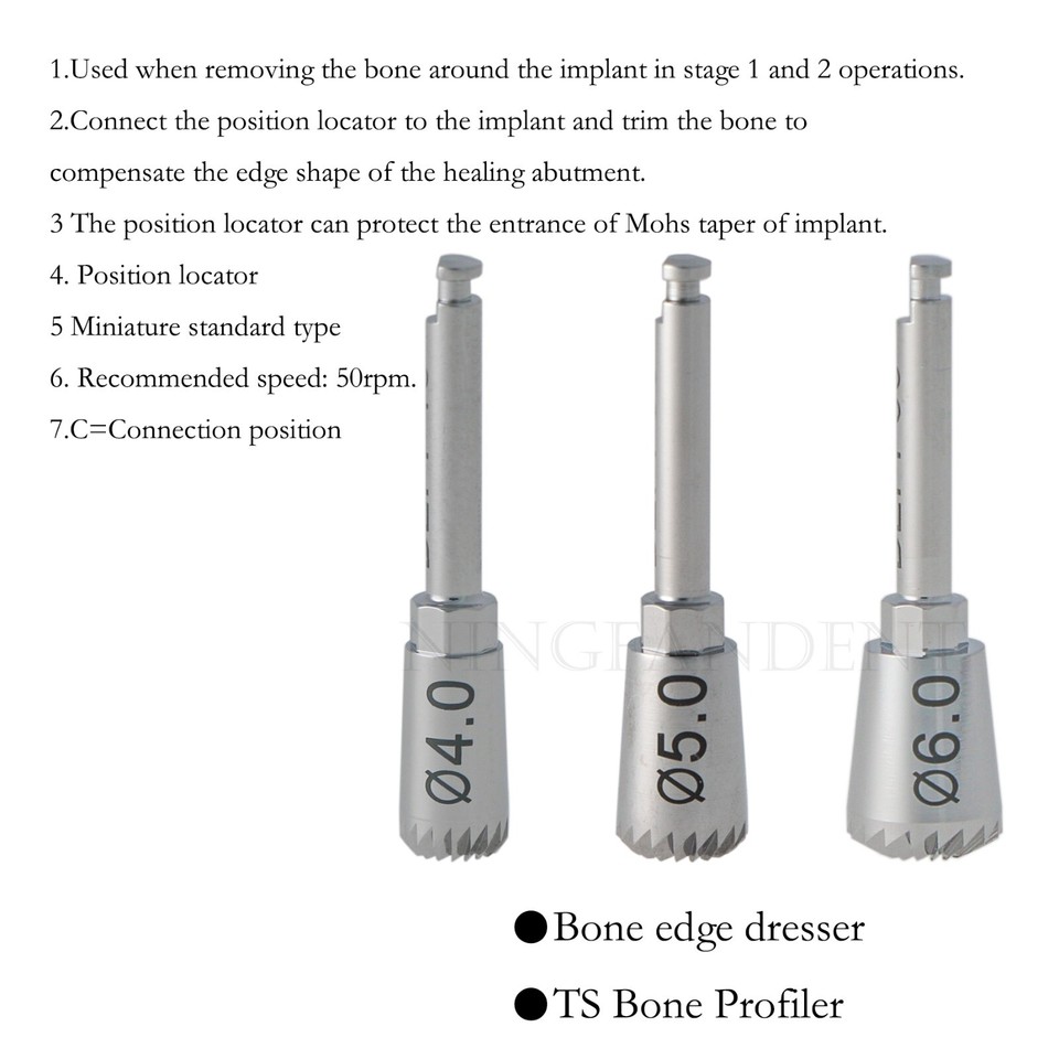 Implant Bone Profiler Screw Drivers Osstem Dental Torque Wrench Tool For Hiossen | eBay