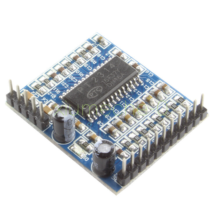 PT2314 6V-10V Sound Quality Adjustment Voice Module Audio Processing ...