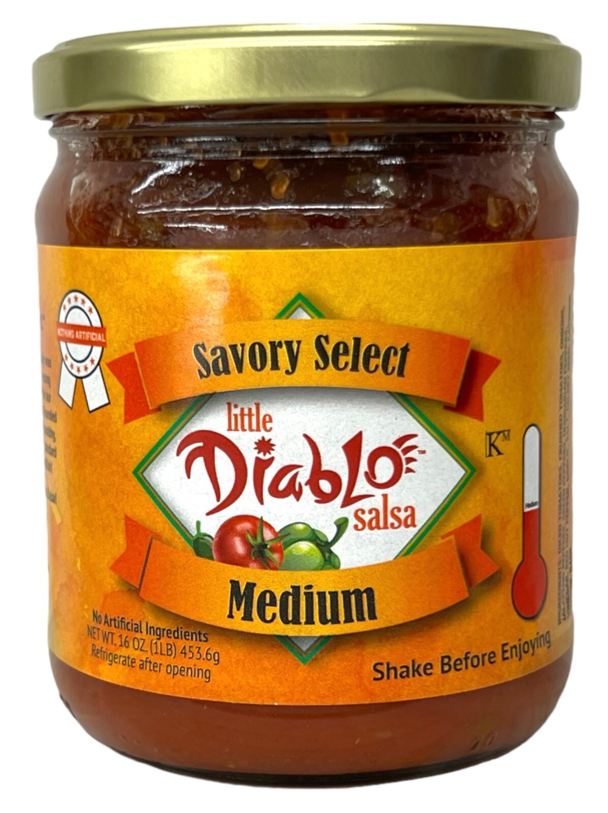 Little Diablo Salsa Savory Select Medium Salsa 16 oz for sale online | eBay