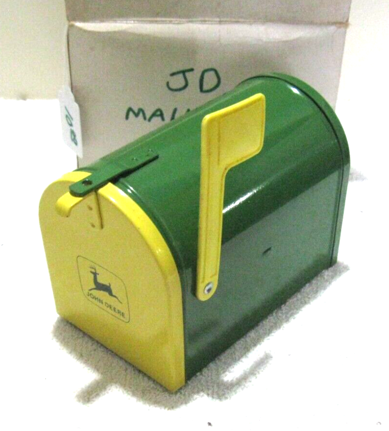 1970s ERTL JOHN DEERE TRACTOR KIDS MAILBOX BANK COLLECTIBLE | eBay