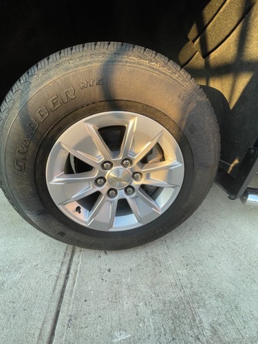 Used 2019 Chevy Silverado 17” rims and tires *PICK UP ONLY* | eBay