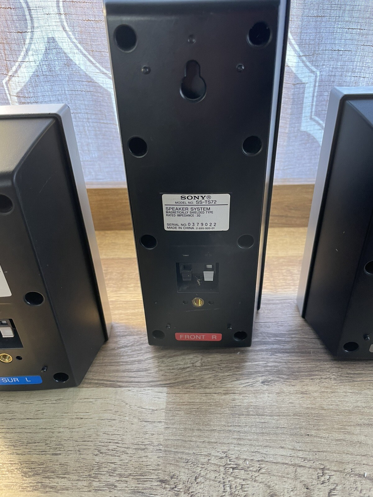 Sony SS-CT71, SS-TS72, (2) SS-TS71 Home Theater Surround Sound 4 ...