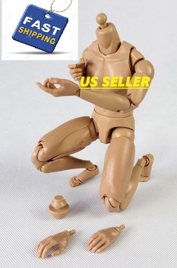 1/6 scale Male Body Narrow Shoulder Figure as hot toys TTM18 TTM19 ...