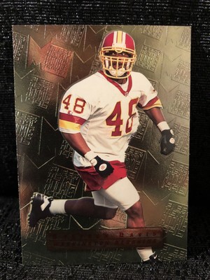 Stephen Davis Washington Redskins 1996 Fleer Metal Football Rookie RC ...
