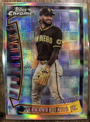 2022 Topps Chrome Sonic Fernando Tatis Jr. #YQ-27 Youthquake Padres⚡️ ...