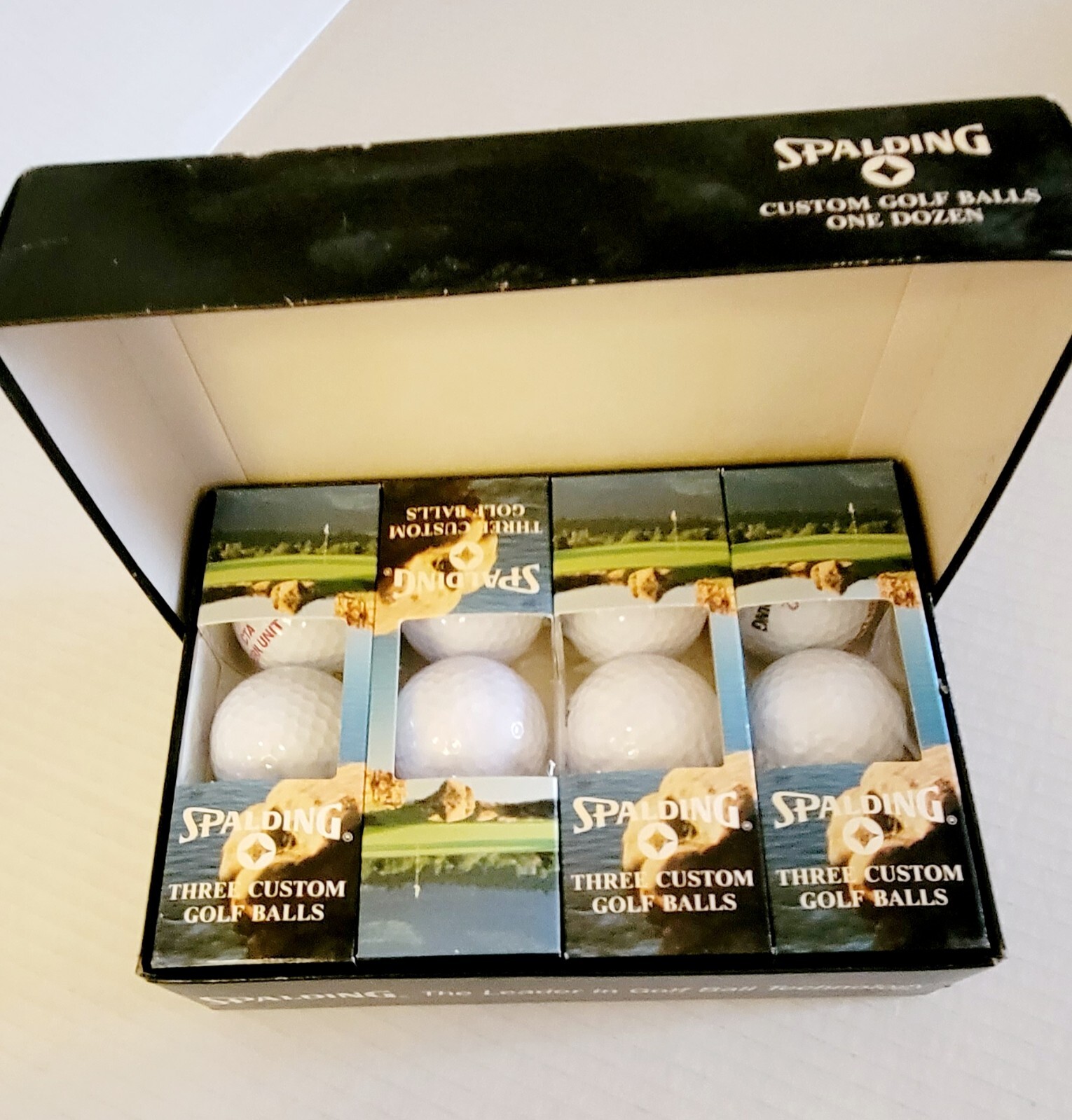 Spalding Golf Balls Vintage Custom One Dozen NIB | eBay
