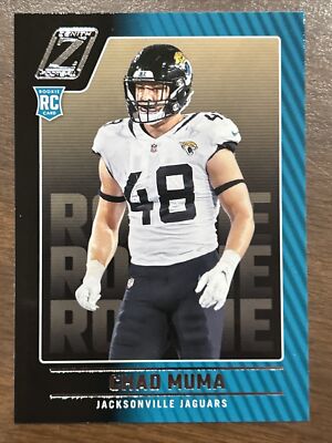 Chad Muma Rookie 2022 Panini Zenith #165 Jacksonville Jaguars Football ...