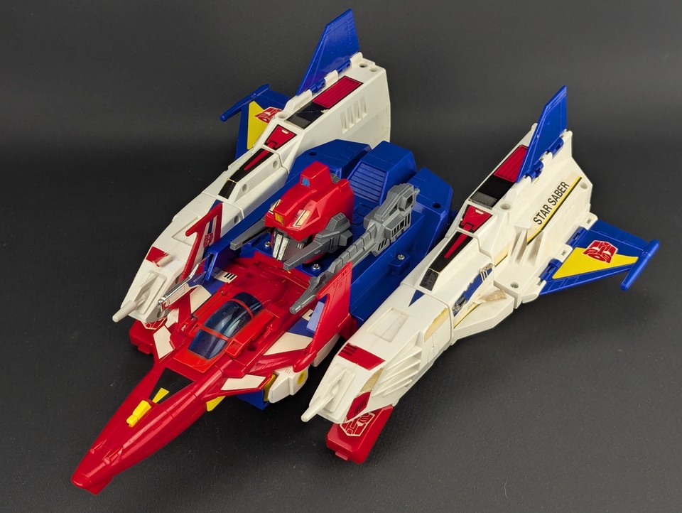 Transformers G1 Victory Star Saber complete READ Takara C-324 Vintage ...