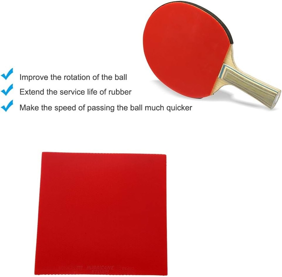Keenso Table Tennis Rubber Cover Ping Pong Rubber Protector Sheet Table ...