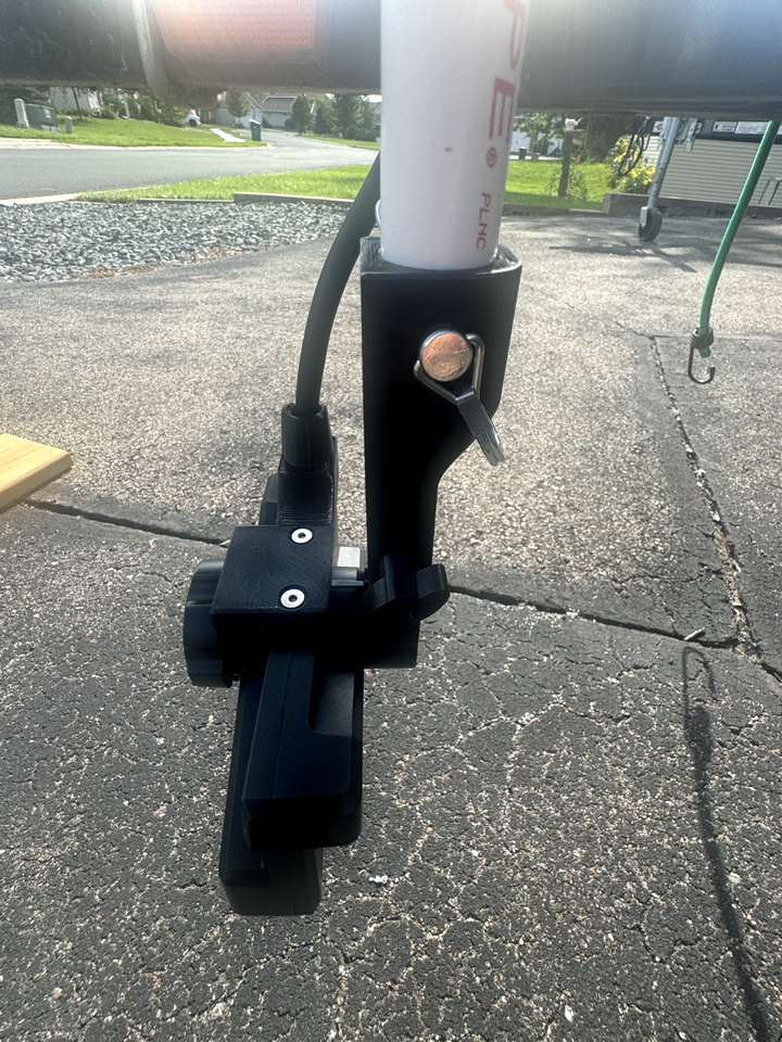 Transducer Pole Mount Kit for 4-hole AMPS Pattern RAM mount - 3/4" or 1 ...