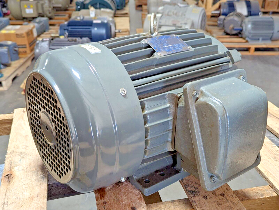 NEW TECO 10 HP INDUCTION MOTOR N0104 / 230-400/460 VOLT 1745 RPM 215T ...