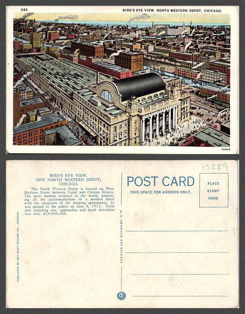 ILLINOIS Chicago VINTAGE POSTCARD | eBay