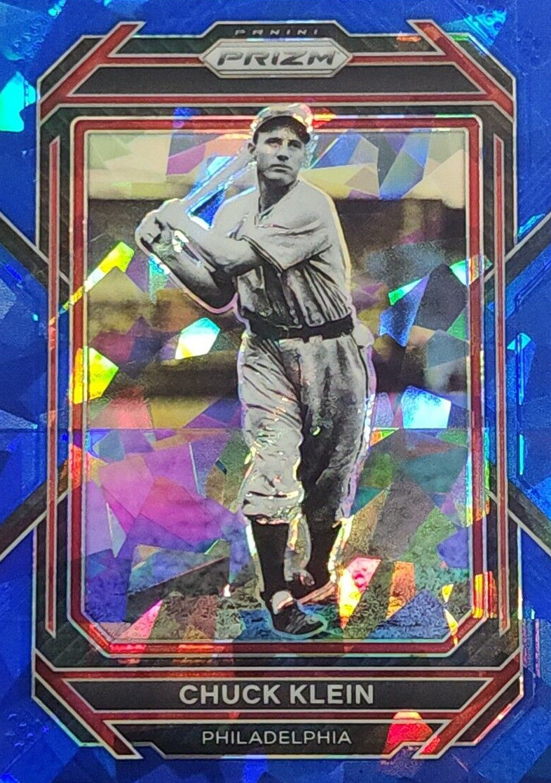 2023 Panini Prizm - Blue Ice Prizm #182 Chuck Klein for sale online | eBay