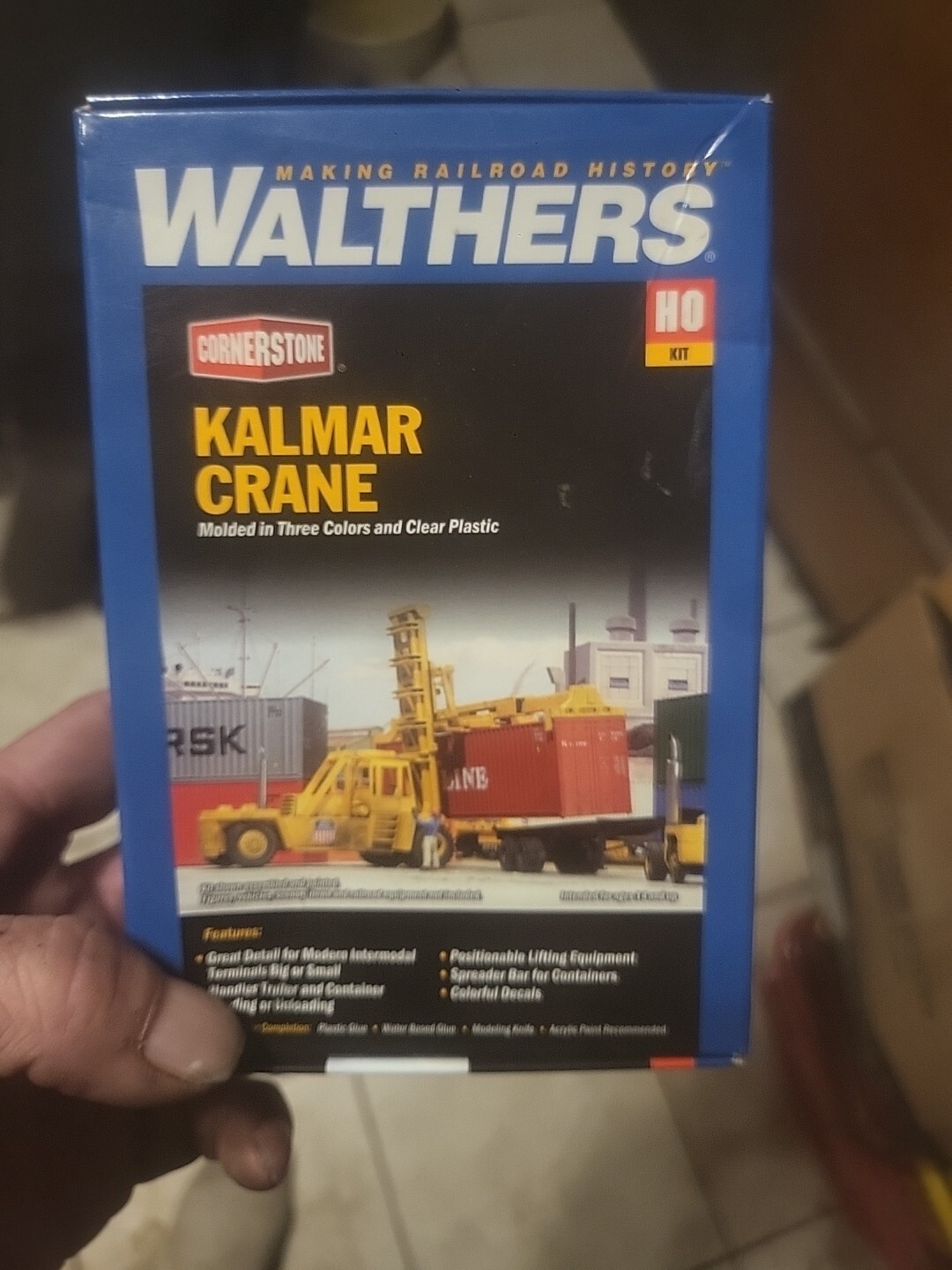 Walthers Cornerstone - Kalmar Container Crane - Kit - HO | eBay