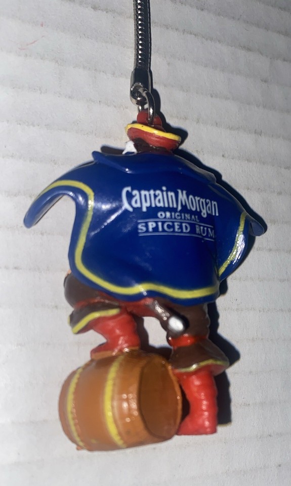 Vintage Captain Morgan Rum Pirate Key Chain Spiced Keychain Promo Swag ...