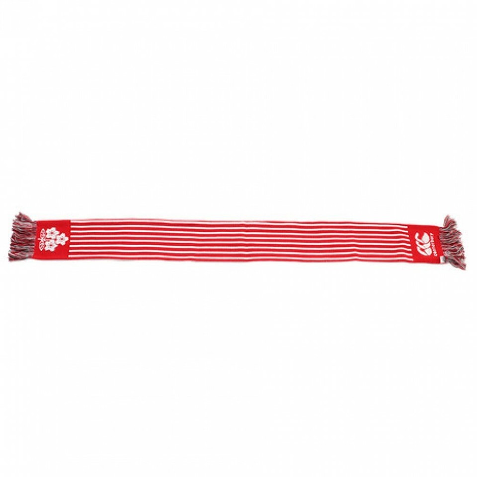 canterbury Japan Rugby Scarf VCC09323 Red | eBay