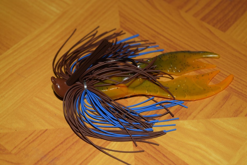 CUSTOM LIVING RUBBER BASS JIGS | eBay