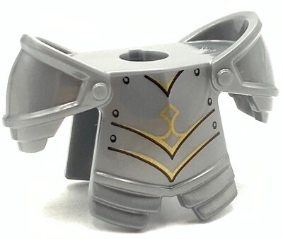 Lego New Minifigure Armor Breastplate Leg Protection Large Round ...