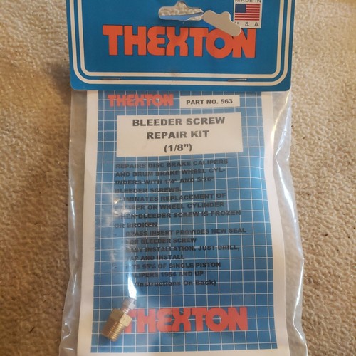 Thexton Part 563 Bleeder Screw Repair Kit 1/8" | eBay