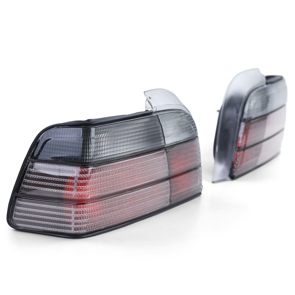 1990-1999 BMW 3er E36 Coupe Cabrio Rear Lights Left+Right Black Smoke ...