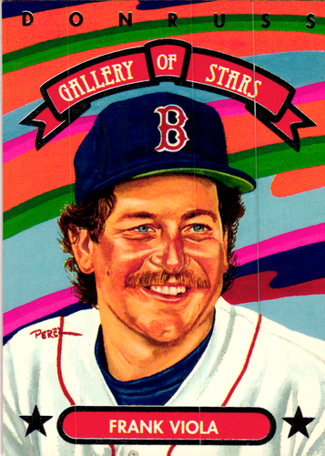 1992 Donruss - Frank Viola - Boston Red Sox - Card Gallery of Stars #GS ...
