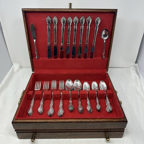 Oneida Community Affection Silverware 1960’s Silverplate 50 Pcs ...